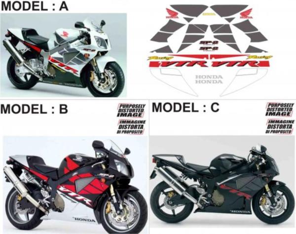 グラフィック デカール HONDA VTR100 SP2 レストア用 - FC2ショッピングモール