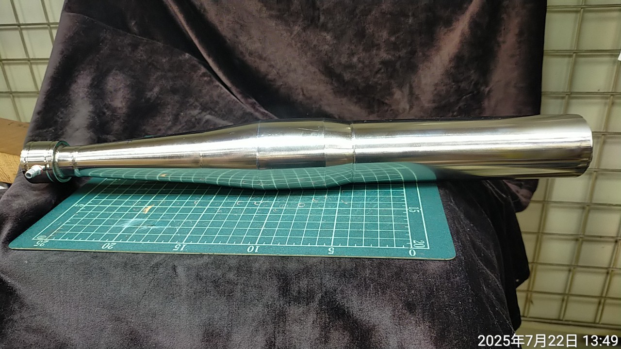B.B ステンレス Tuned Pipe Ver-2025-type1 - B.B. Racing