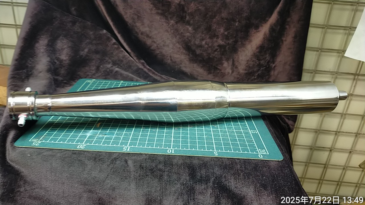 B.B ステンレス Tuned Pipe Ver-2025-type1 - B.B. Racing