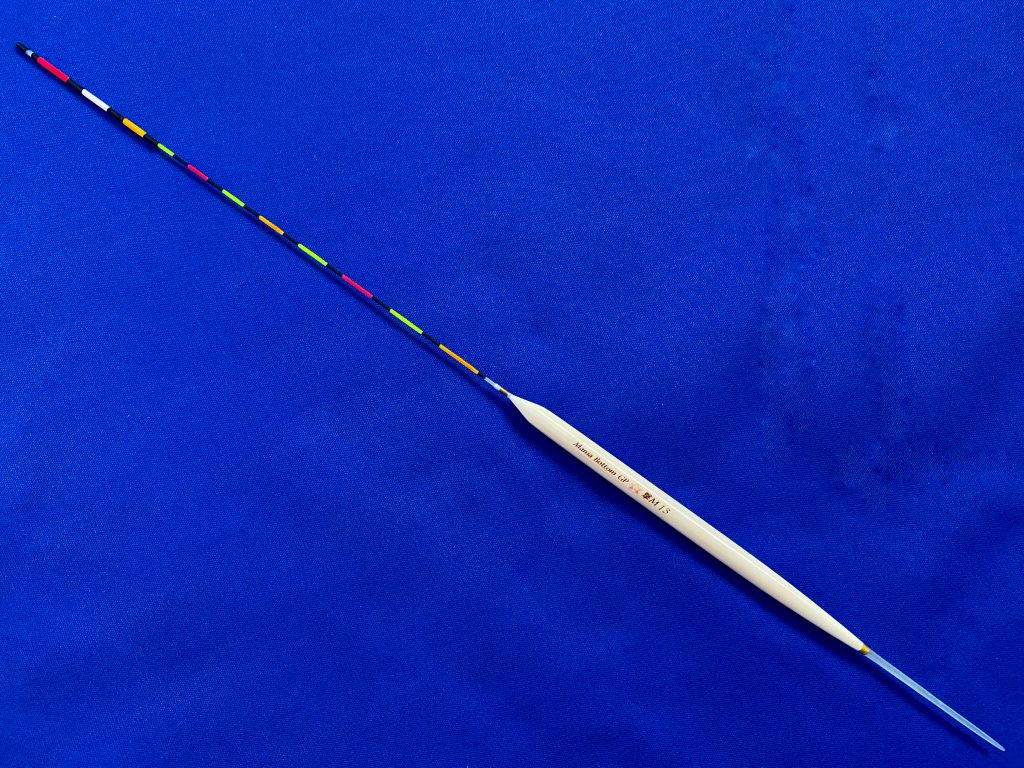 羽根2枚合わせ Mania Bottom GP HType 撃M 3号（グラスムク&パールトップタイプ）ハリスオモリ専用 - 巨べら専用浮き ...