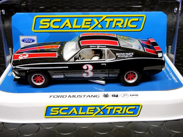 scalextric1/32 ｽﾛｯﾄｶｰ C4014 Ford Mustang #3/John Gimbel. Trans-Am 1972 ...