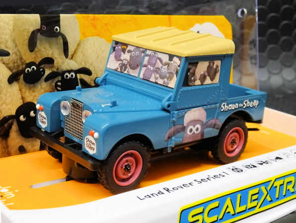 Scalextric 1/32 ｽﾛｯﾄｶｰ C4543 Land Rover Series 1 - Shaun The Sheep."ひつじ ...