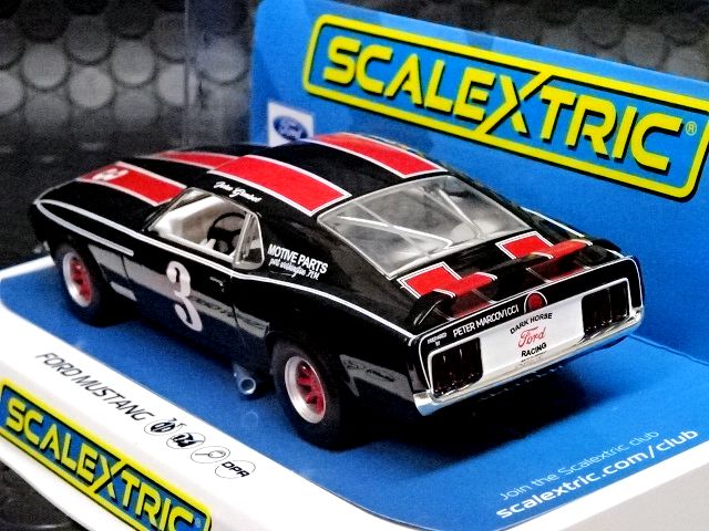 scalextric1/32 ｽﾛｯﾄｶｰ C4014 Ford Mustang #3/John Gimbel. Trans-Am 1972 ...