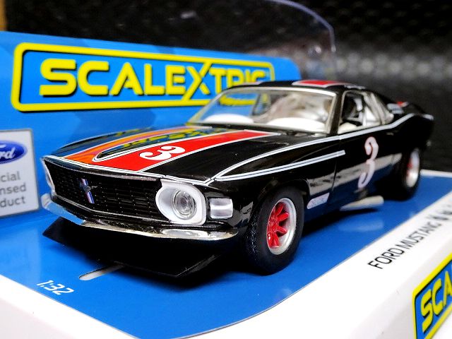 scalextric1/32 ｽﾛｯﾄｶｰ C4014 Ford Mustang #3/John Gimbel. Trans-Am 1972 ...