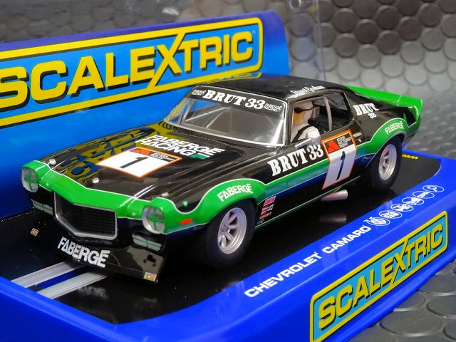 scalextric1/32 ｽﾛｯﾄｶｰ C3612 Chevrolet Camaro 1970 “BURT 33” #1/Stuart Graham Access RAC Tourist ...