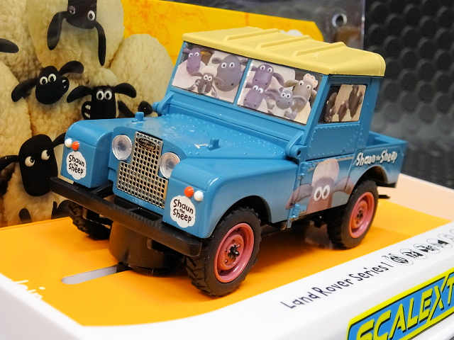Scalextric 1/32 ｽﾛｯﾄｶｰ C4543 Land Rover Series 1 - Shaun The Sheep."ひつじ ...