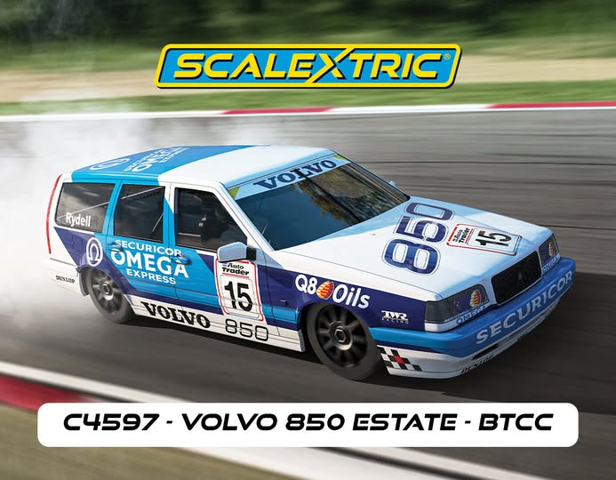 Scalextric 1/32 ｽﾛｯﾄｶｰ C4597 Volvo 850 Estate - BTCC 1994 #15/Rickard ...