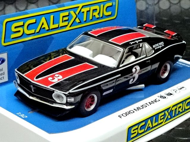 scalextric1/32 ｽﾛｯﾄｶｰ C4014 Ford Mustang #3/John Gimbel. Trans-Am 1972 ...