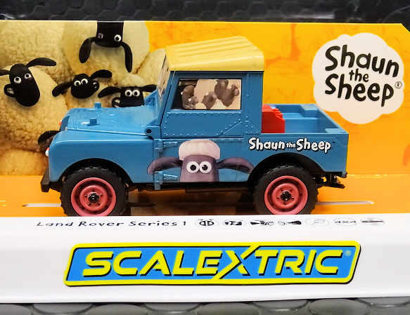 Scalextric 1/32 ｽﾛｯﾄｶｰ C4543 Land Rover Series 1 - Shaun The Sheep."ひつじ ...