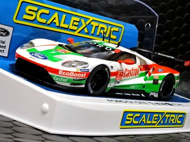 scalextric1/32 ｽﾛｯﾄｶｰ C4151 Ford GT GTE #67 "Castrol" Daytona 2019 ...