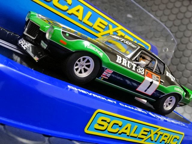 scalextric1/32 ｽﾛｯﾄｶｰ C3612 Chevrolet Camaro 1970 “BURT 33” #1/Stuart Graham Access RAC Tourist ...