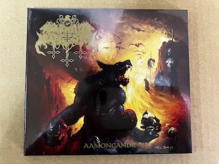 Satanic Warmaster - Aamongandr デジパックCD - Deathrash Armageddon
