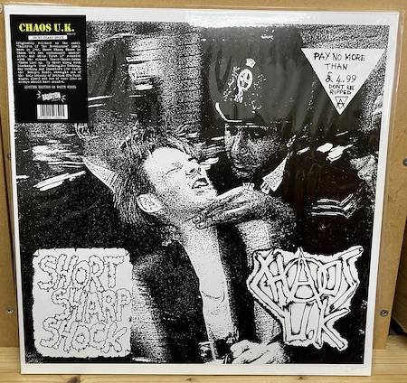 Chaos U.K. - Short Sharp Shock LP(カラー盤) - Deathrash Armageddon
