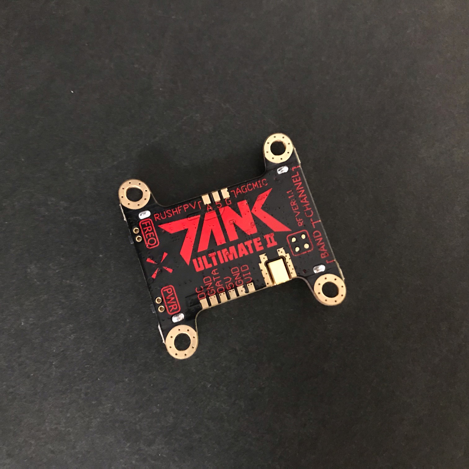 RUSH - TANK Ultimate Plus2 PIT/25/200/500/800mW 48ch FPV Racing VTX ...