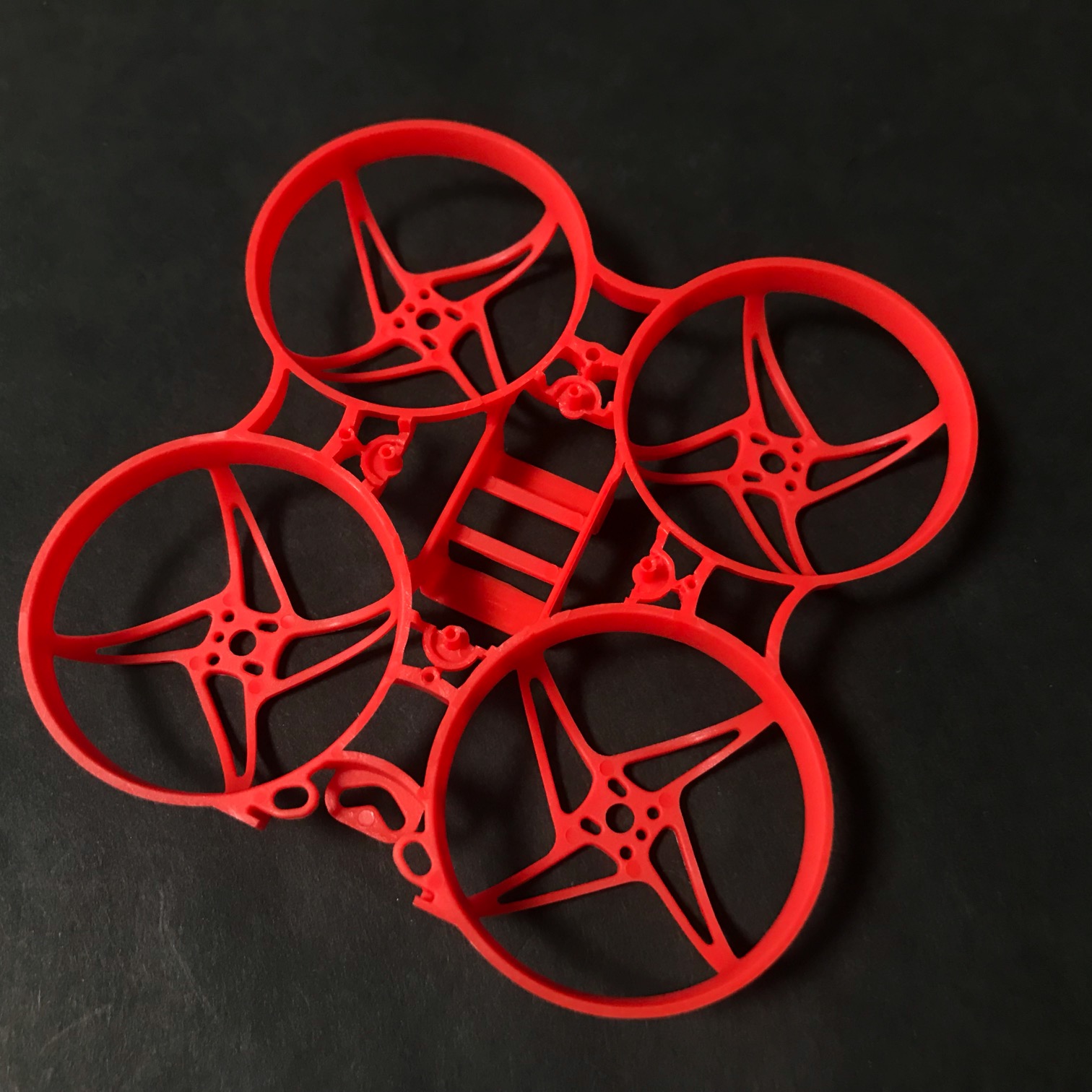 BETAFPV Meteor75 Micro Brushless Whoop Frame Red - GOLD STONE PRODUCTS