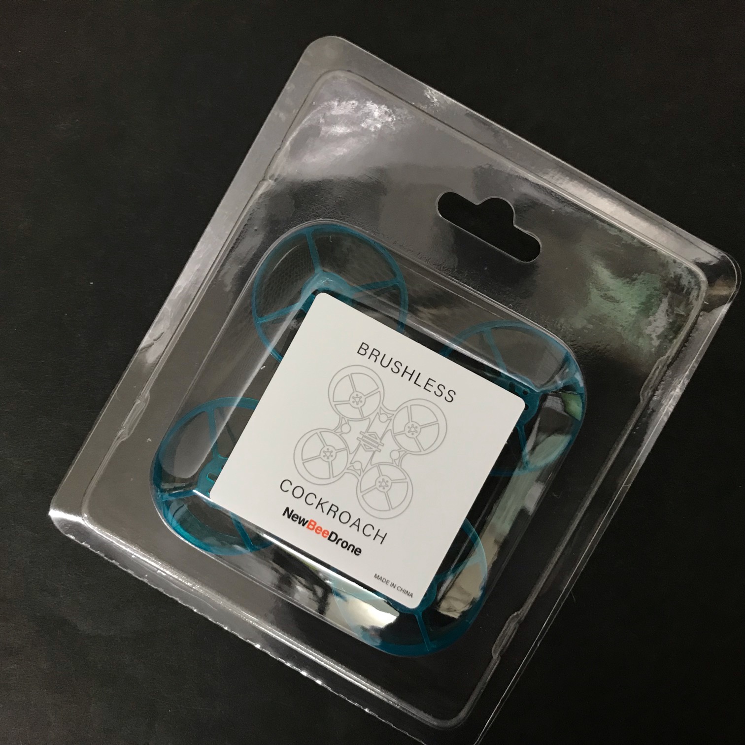 NewBeeDrone V2 Cockroach Brushless Frame 65mm Teal - GOLD STONE PRODUCTS