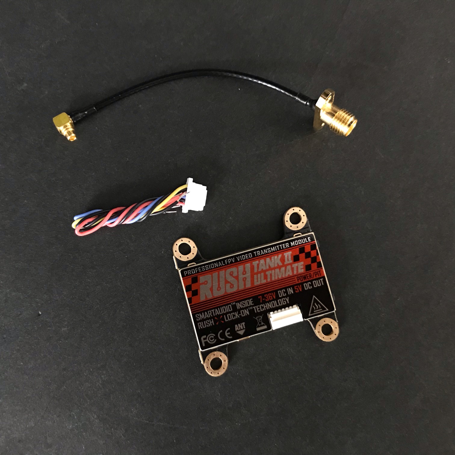 RUSH - TANK Ultimate Plus2 PIT/25/200/500/800mW 48ch FPV Racing VTX ...