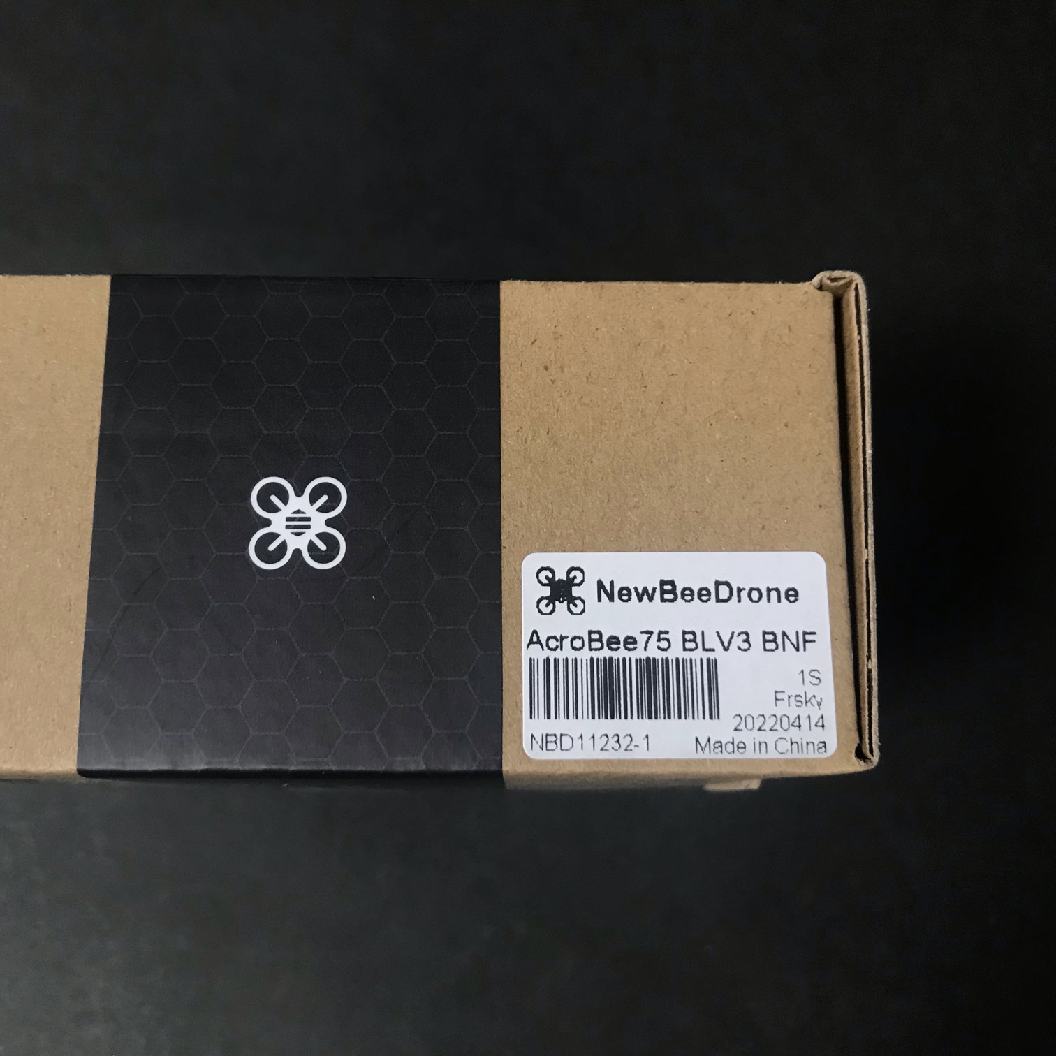 NewBeeDrone AcroBee75 BLV3 BNF - 1S - GOLD STONE PRODUCTS