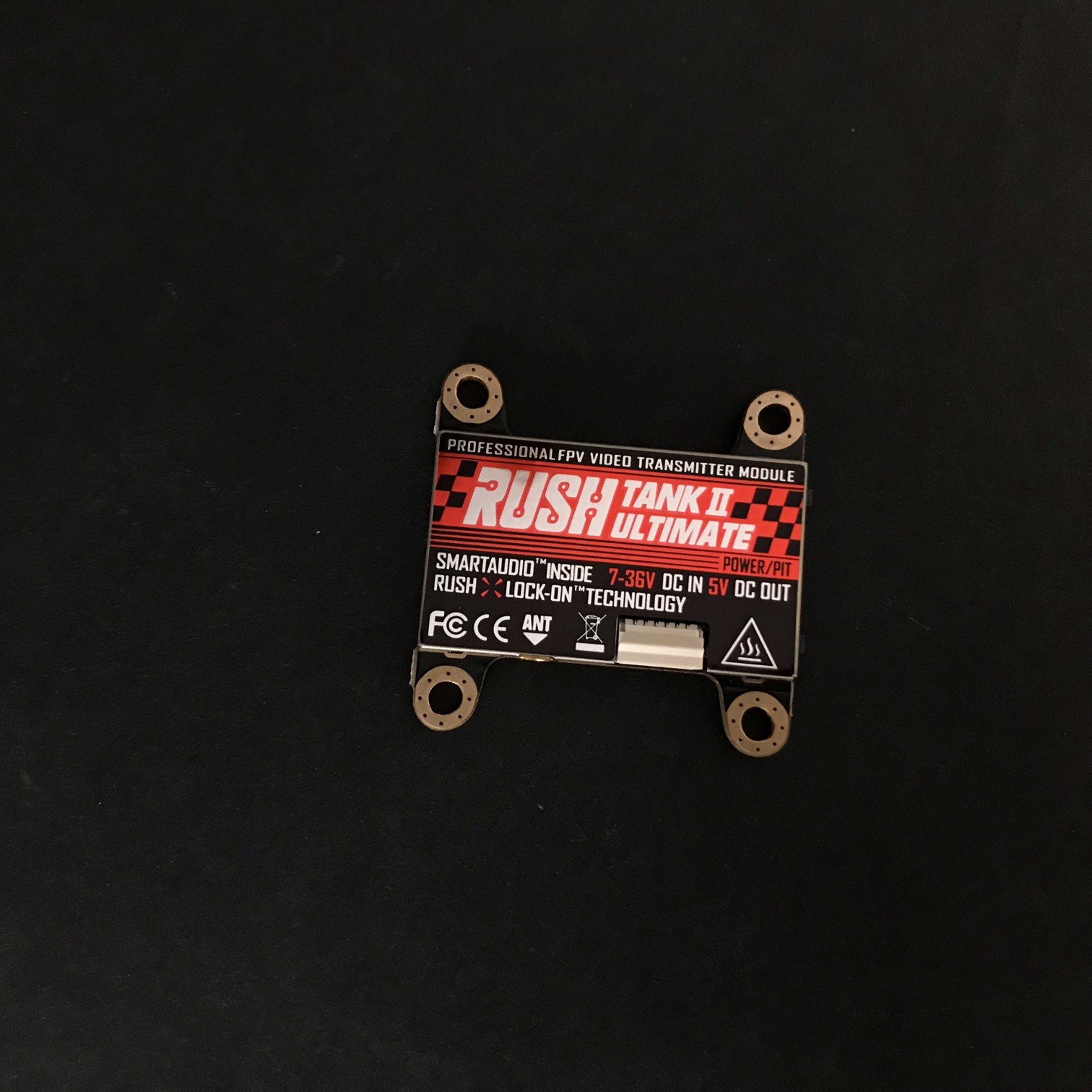 RUSH - TANK Ultimate Plus2 PIT/25/200/500/800mW 48ch FPV Racing VTX ...
