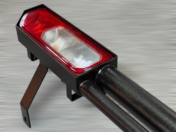 JB64/74・JC74 純正テールランプ用 リアダブルバンパー スチール製 ラプターライナーブラック塗装 【R-47】 - J-up company