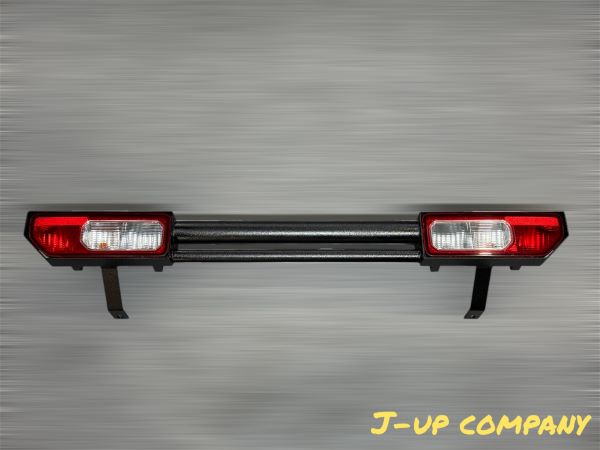 JB64/74・JC74 純正テールランプ用 リアダブルバンパー スチール製 ラプターライナーブラック塗装 【R-47】 - J-up company