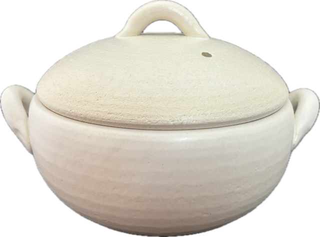 ESW1 超耐熱【白】 蒸し板付き万能なべ （マイナスイオン） NEWタイプ！（セール商品） - サンエフ健康陶器 ＝ オンラインショップ ...