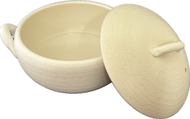 ESW1 超耐熱【白】 便利土鍋くん（マイナスイオン） 【30％割引セール商品！】 - サンエフ健康陶器 ＝ オンラインショップ ＝ ≪安心 ...