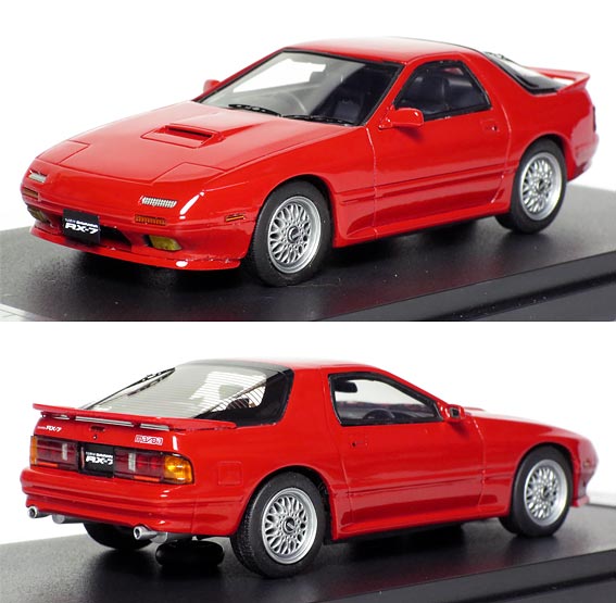 PM43101WR マツダRX-7[FC3S] ウイニングリミテッド（ブレイズレッド） - ミニカーショップ ポケットガレージ