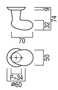 UNION UL403-002 アクリル ホワイト - LOCKS UNION ユニオン社製品通信販売 レバーハンドル Ver.