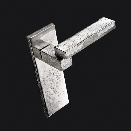 UNION UL1280-001 ユニキャスト 鋳肌＋ミラー - LOCKS UNION ユニオン社製品通信販売 レバーハンドル Ver.