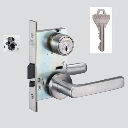 GOAL P-LHL-7 NU 11S (R4U) BS51mm DT33～42mm キー3本付属 - FC2ショッピングモール