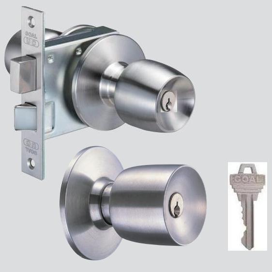 GOAL P-UC-5 Y 11 BS64mm 20L DT33～42mm キー3本付属 玄関錠 - LOCKS GOAL ゴール社製品通信販売 一般錠 Ver.