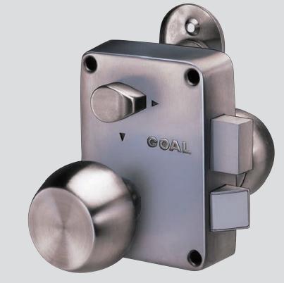 GOAL P-4350 扉厚36～39mm 外開き仕様 キー3本付属 - LOCKS GOAL ゴール社製品通信販売 一般錠 Ver.