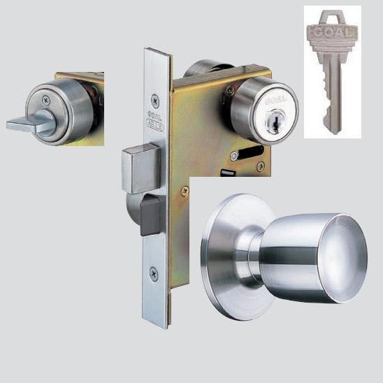 GOAL P-AS-5 Y BS64mm DT33～42mm 11S キー3本付属 玄関錠 - LOCKS GOAL ゴール社製品通信販売 一般錠 Ver.