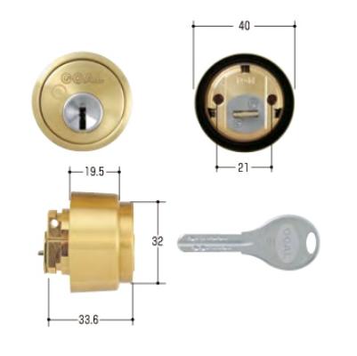 GOAL V-LX-5 シリンダー DT29～43mm 仕上21 - LOCKS GOAL ゴール社製品通信販売 一般錠 Ver.
