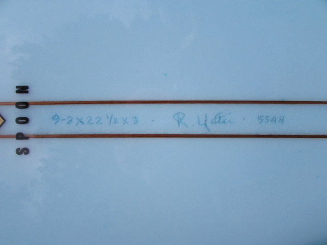 09'03" YATER SPOON MODEL - サーフボード通販【サーファーズ】