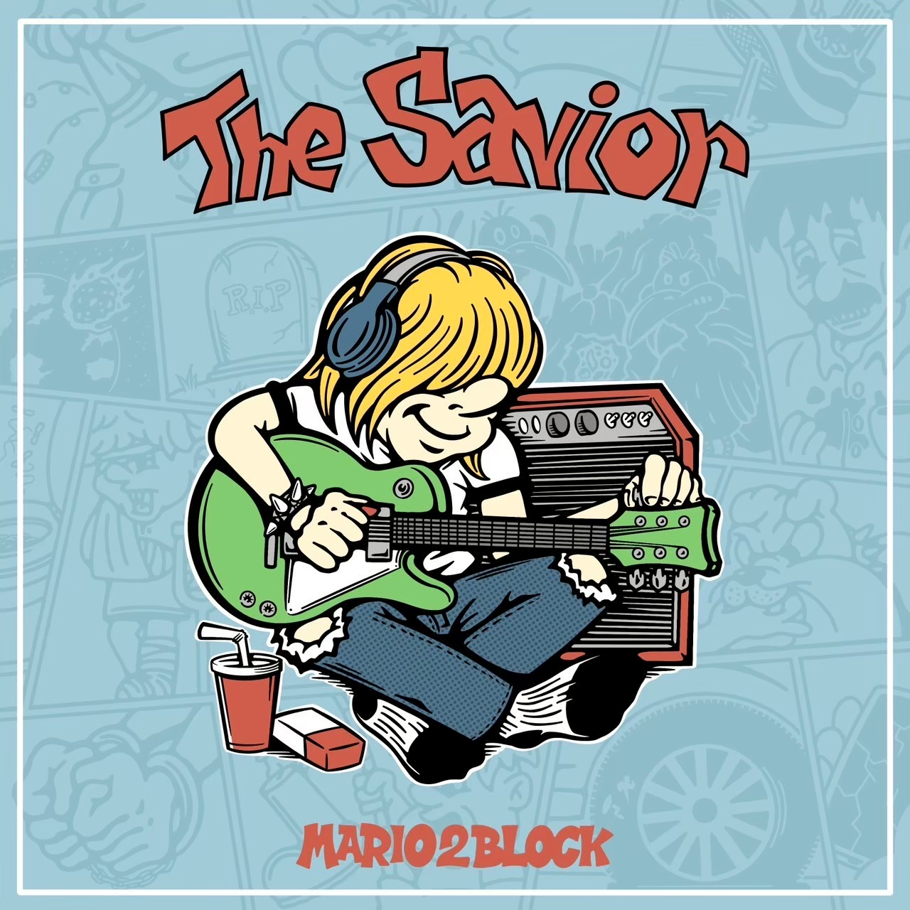 THE SAVIOR / MARIO2BLOCK 100枚限定マグネット＆ステッカー付き！ - TIGHT ONLINE SHOP