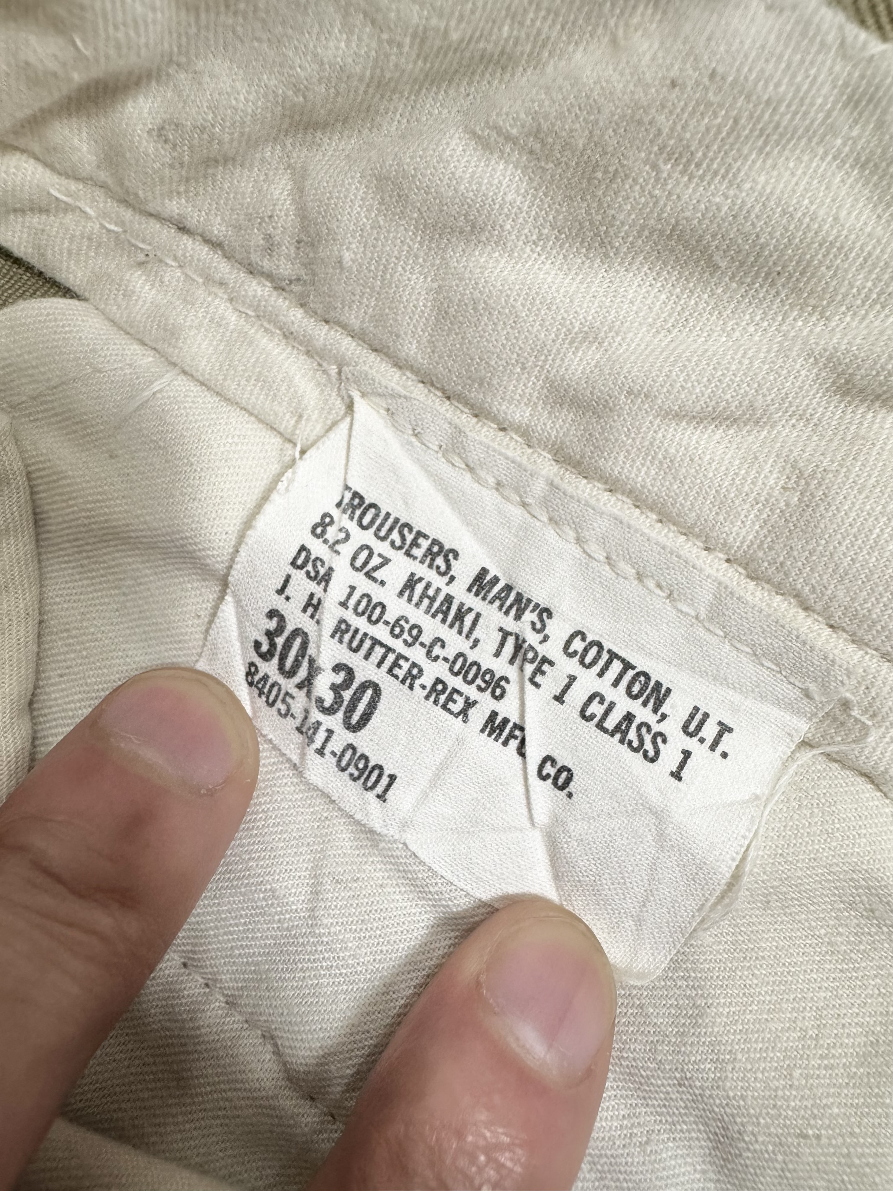 60s U.S.ARMY MILITARY CHINO TROUSERS. - 古着屋【True vintage】ヴィンテージ古着の通販ショップ