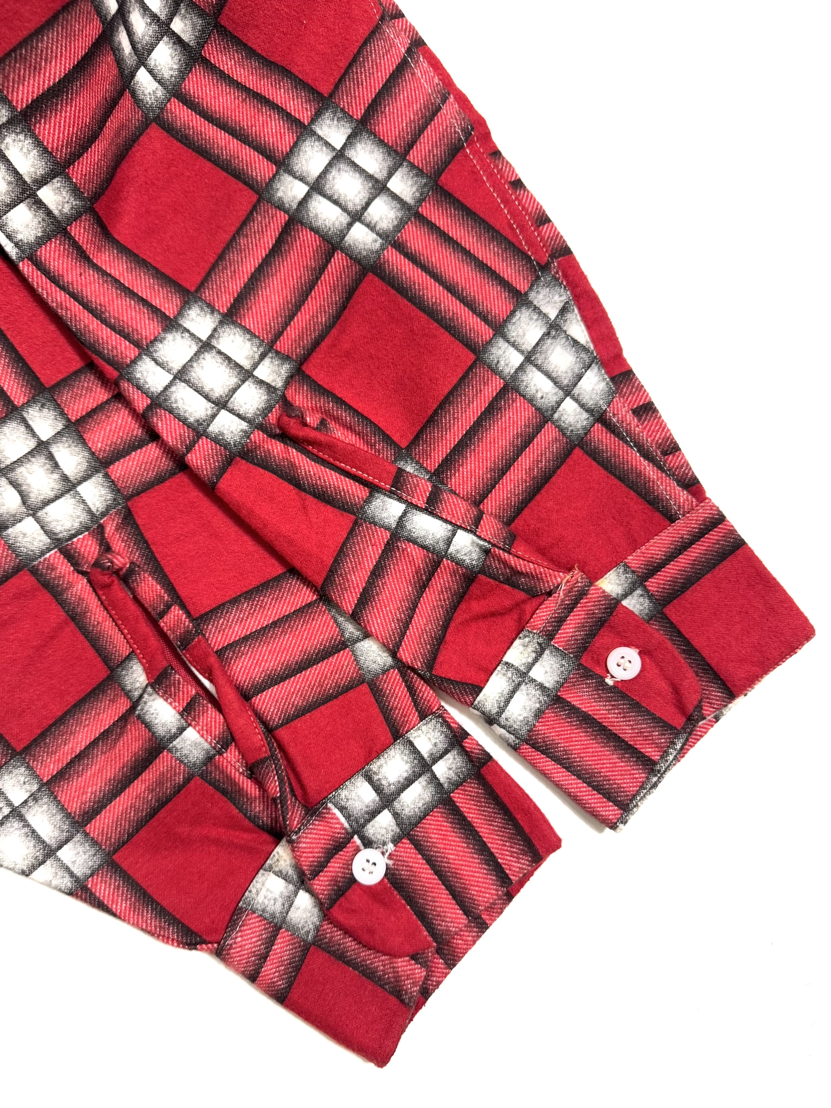 60s BIG MURPH DEAD STOCK PRINT FLANNEL SHIRT. - 古着屋【True vintage】ヴィンテージ ...