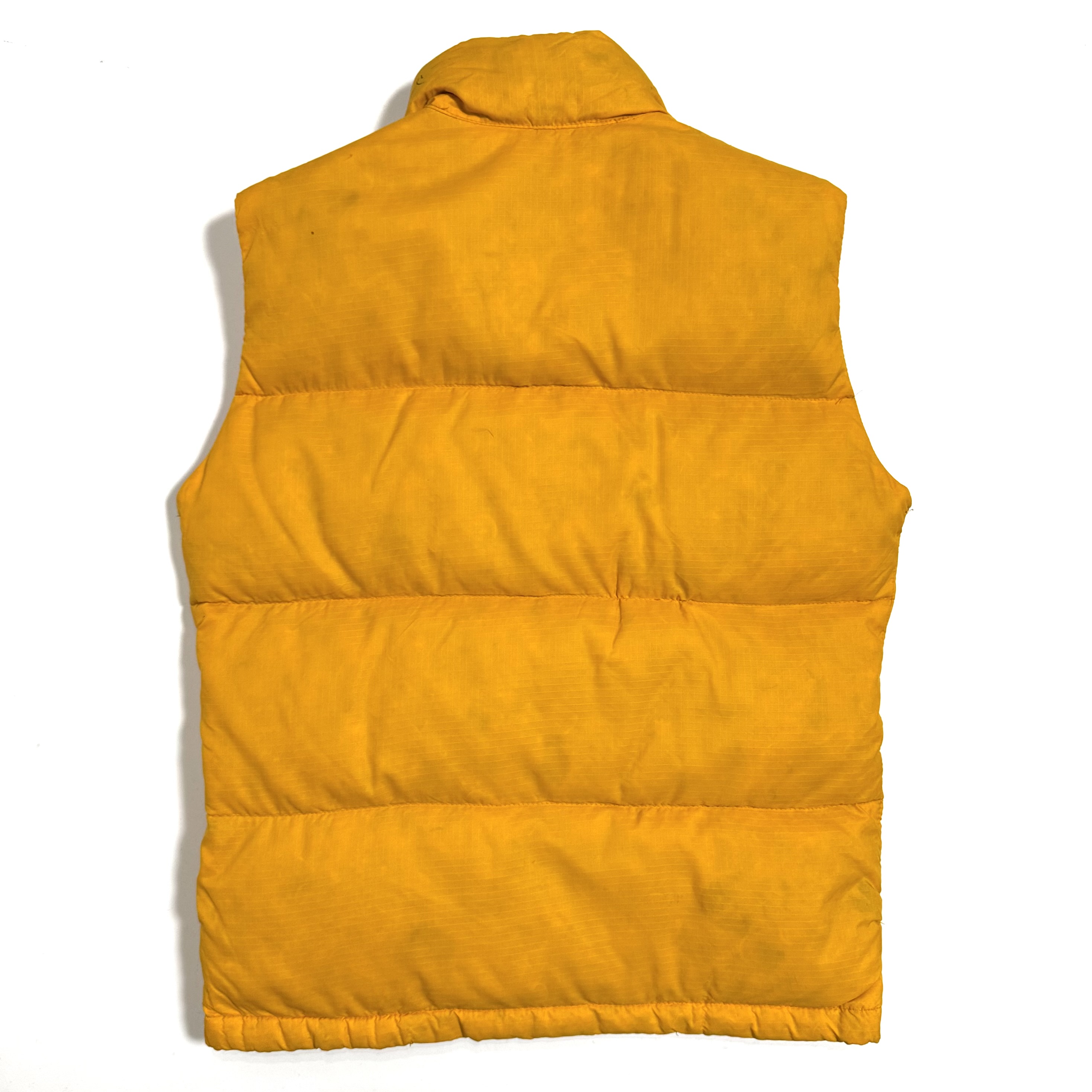70s~ THE NORTH FACE "YELLOW" DOWN VEST size S - 古着屋【True vintage】ヴィンテージ ...