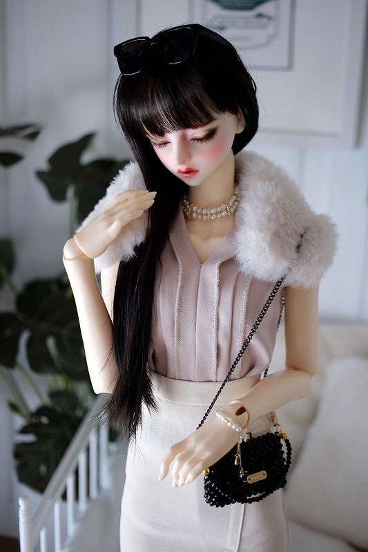 PEARLCHOKER/GOLD - VERDE DOLL