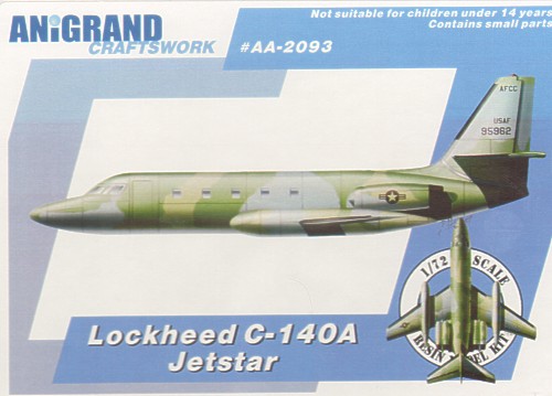ANIGRAND 2093 1/72 ロッキード C-140A ジェットスター - ホビーショップ ウイングレット