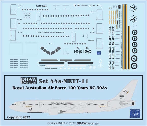DRAW44-MRTT-11 1/144 Royal Australian Air Force KC-30As ＜ご予約＞ - ホビーショップ ...